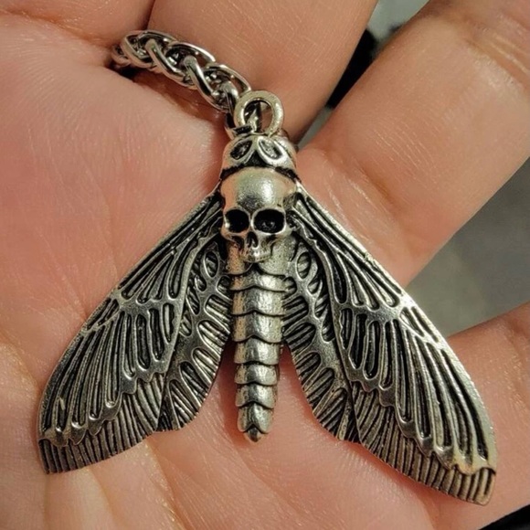Accessories | Hannibal Death Moth Dark Butterfly Skeleton Skull Mothra ...